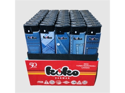 Koko Turbo 2000 Rezistanslı Rüzgar Çakmak (50 adet) - Satpa